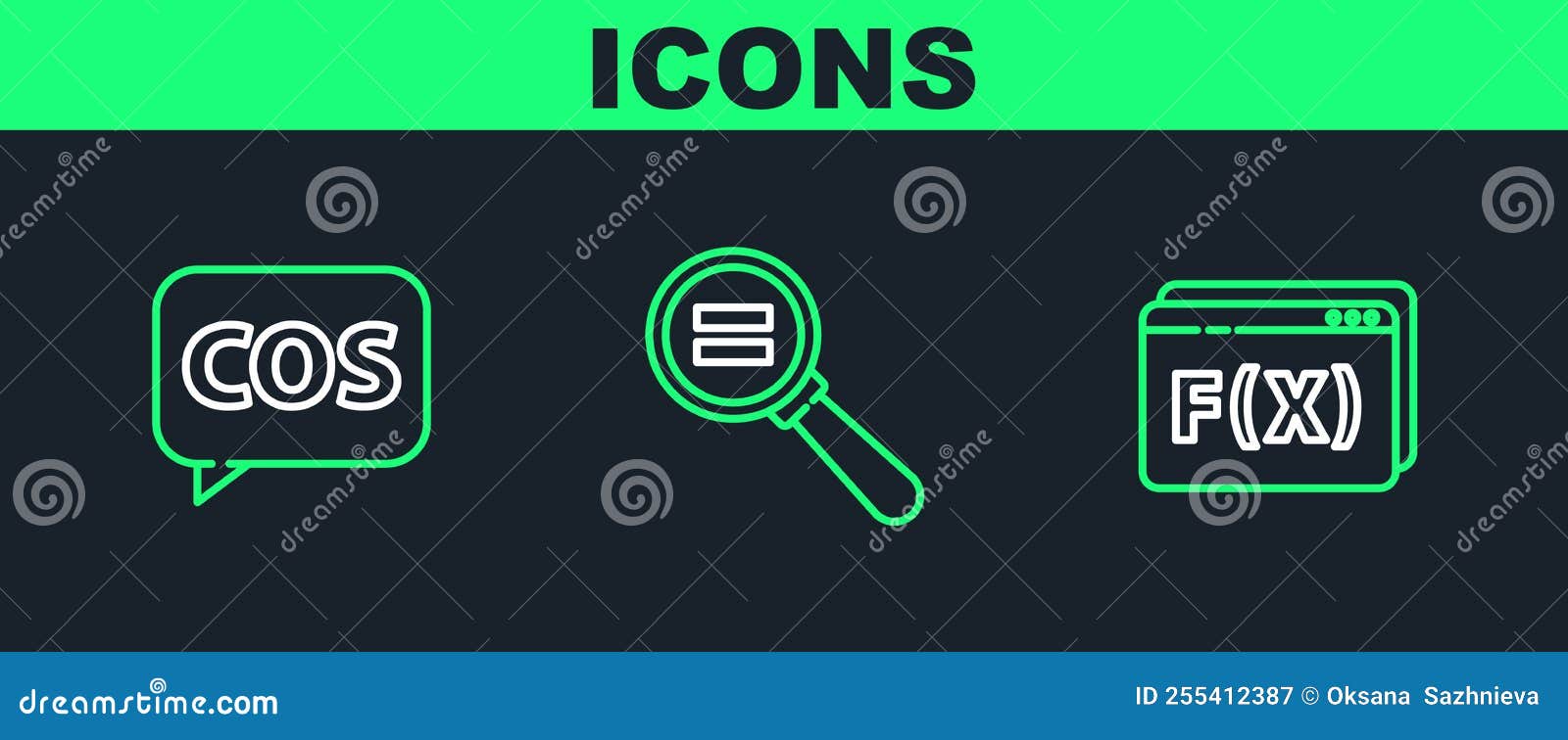 Set Line Function Mathematical Symbol, Mathematics Function Cosine and ... Set Line Function Mathematical Symbol, Mathematics Function Cosine and ...