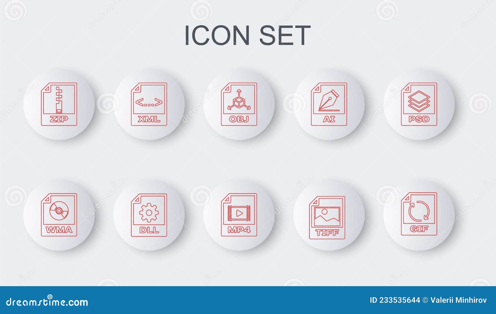 Set Line Gif File Document Wma Obj Tiff Archivo Xml Dll Y Icono Mp4 ... Set Line Gif File Document Wma Obj Tiff Archivo Xml Dll Y Icono Mp4 ...