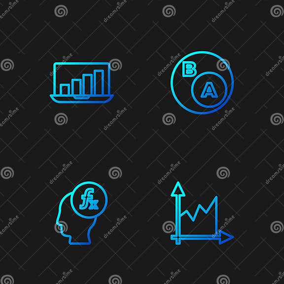 Set Line Graph, Schedule, Chart, Diagram, Function Mathematical Symbol ...
