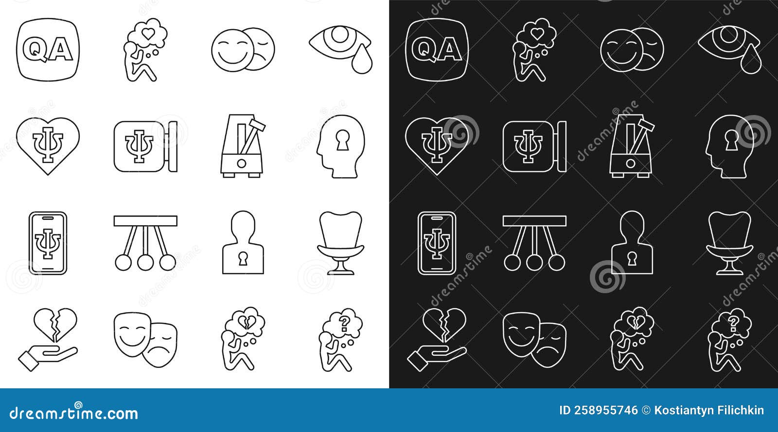 Set Line Head with Question Mark, Armchair, Solution To the Problem ...