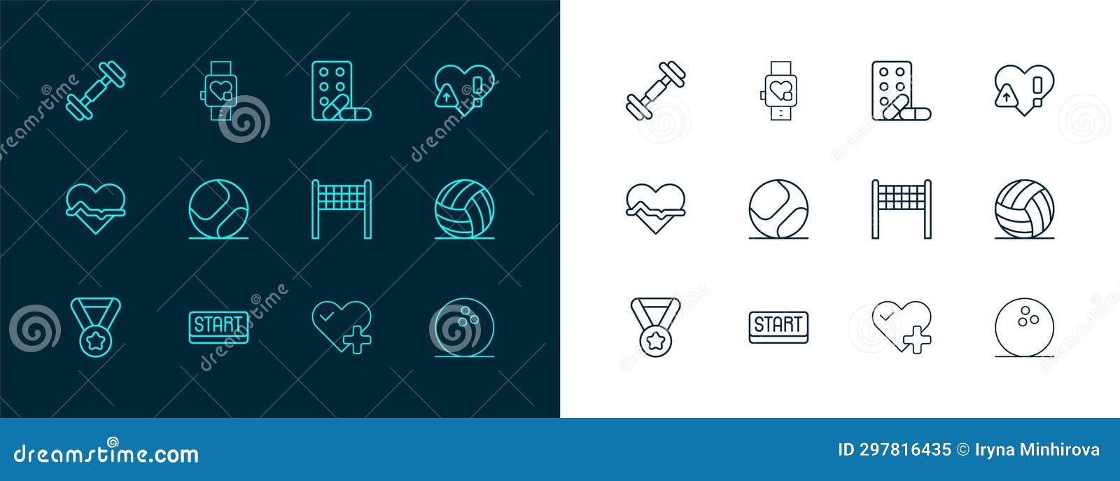 Set Line Heart Rate, Ribbon in Finishing Line, Volleyball Net, Baseball ... Set Line Heart Rate, Ribbon in Finishing Line, Volleyball Net, Baseball ...