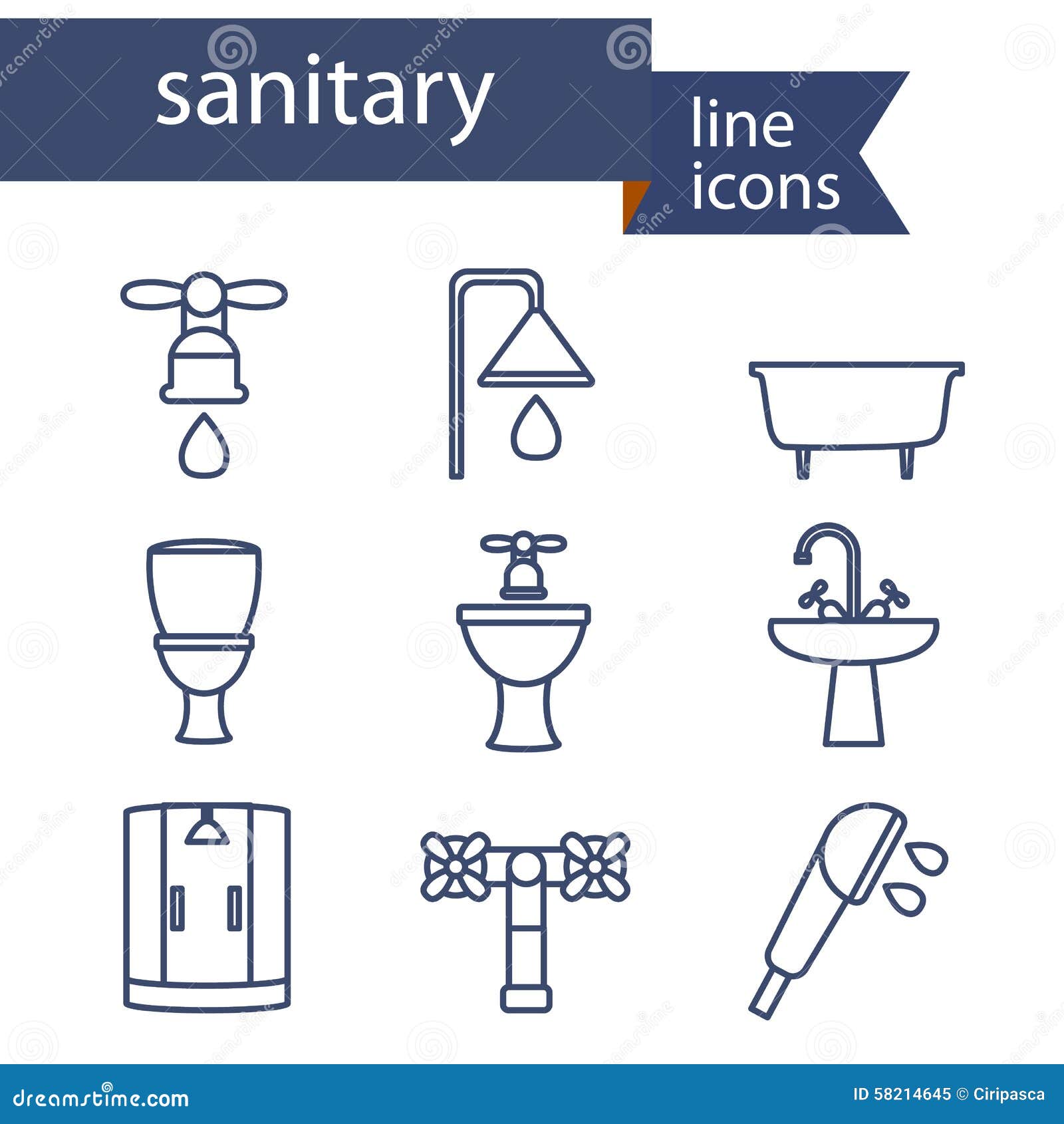 Sanitary Engineering Isometric Flowchart Cartoon Vector | CartoonDealer ...