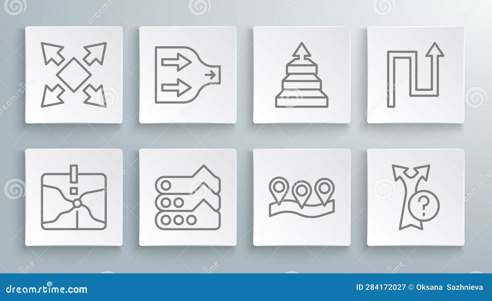 Set Line Intersection Point, Arrow, Graph, Chart, Diagram, Location ...