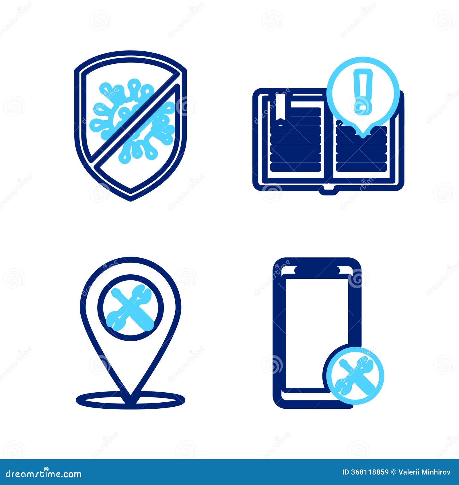 Interesting Facts Line Icon. Exclamation Mark Sign. Vector ...