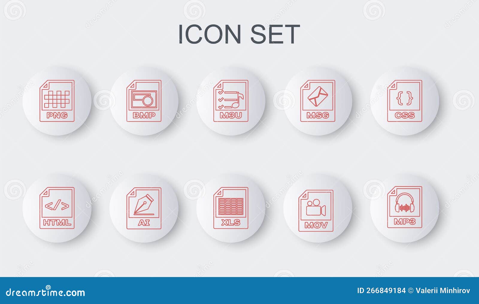Set Line MP3 File Document, HTML, M3U, MOV, PNG, BMP, AI and XLS Icon ... Set Line MP3 File Document, HTML, M3U, MOV, PNG, BMP, AI and XLS Icon ...
