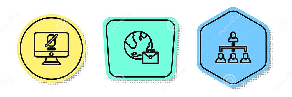 Set Line Mute Microphone on Computer, Online Working and Hierarchy ...