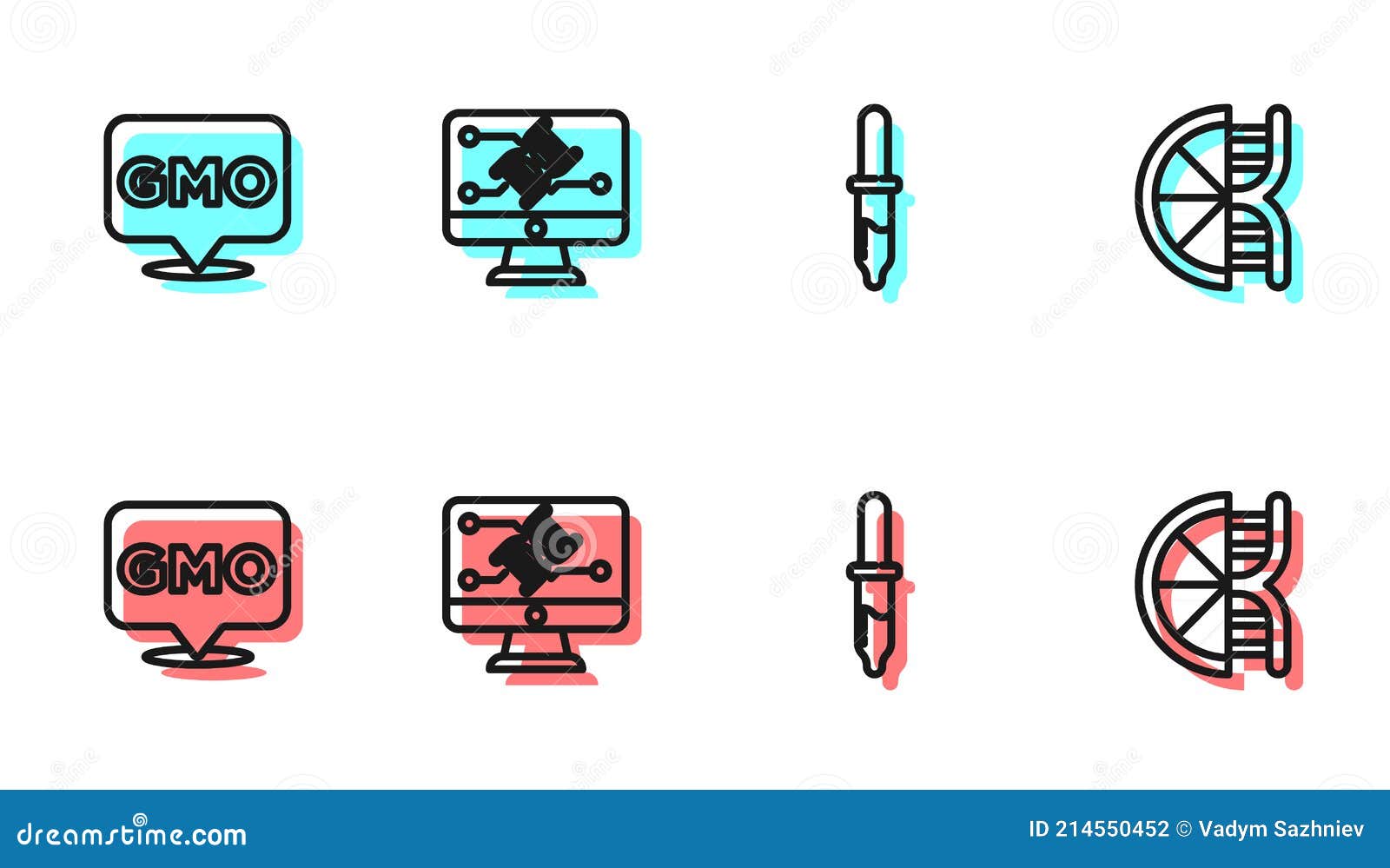 Set Line Pipette, GMO, Genetic Engineering Modification and Genetically ...