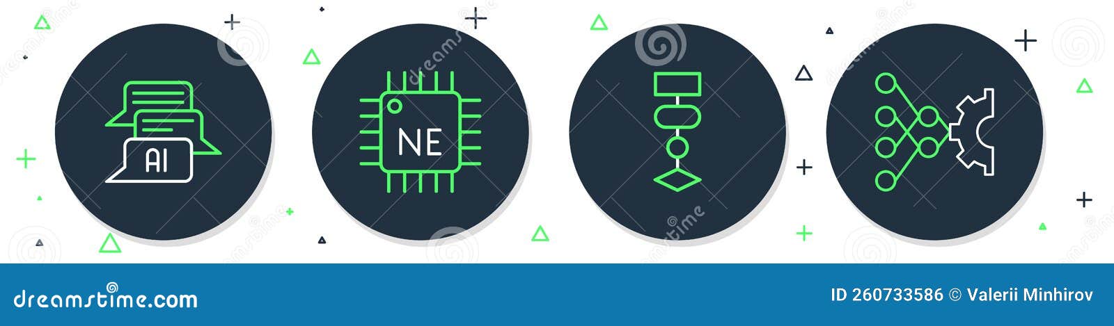 Set Line Processor CPU, Algorithm, Chat Bot and Neural Network Icon ... Set Line Processor CPU, Algorithm, Chat Bot and Neural Network Icon ...