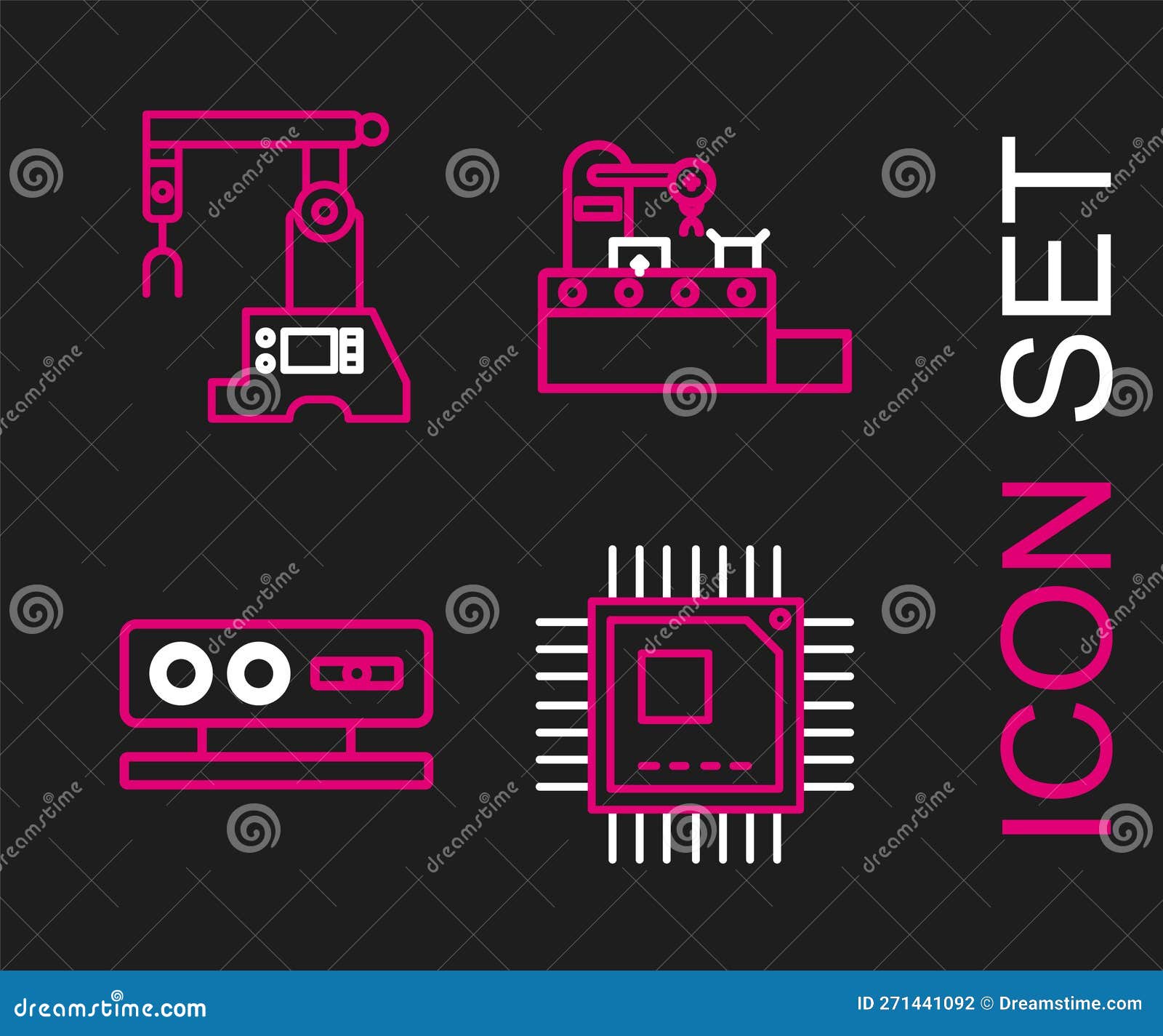 Set Line Processor with Microcircuits CPU, 3d Scanning System, Factory ... Set Line Processor with Microcircuits CPU, 3d Scanning System, Factory ...
