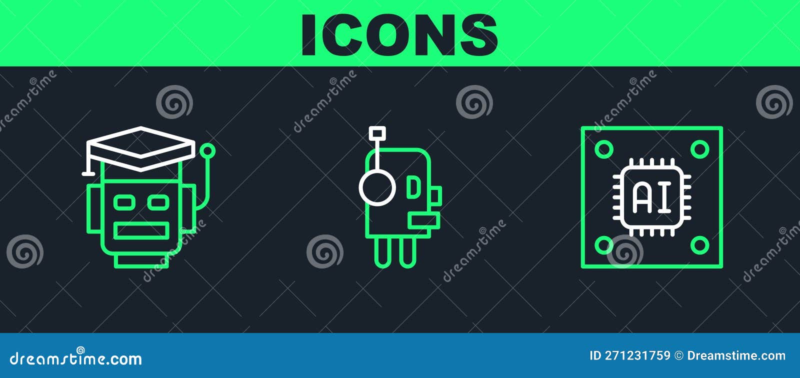 Set Line Processor with Microcircuits CPU, Robot and Icon. Vector Stock ... Set Line Processor with Microcircuits CPU, Robot and Icon. Vector Stock ...