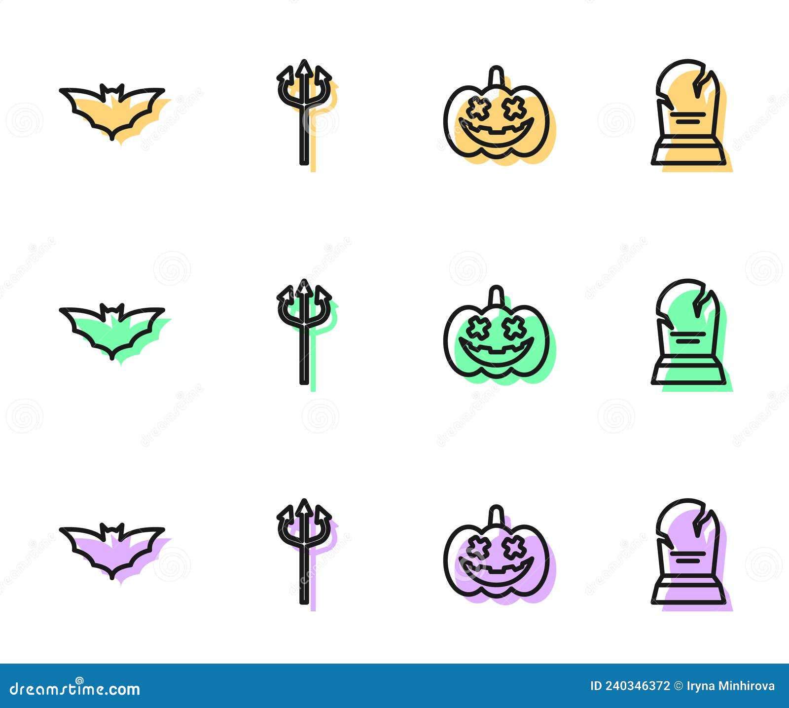 Flying Devil Cartoon Vector Illustration | CartoonDealer.com #78259008