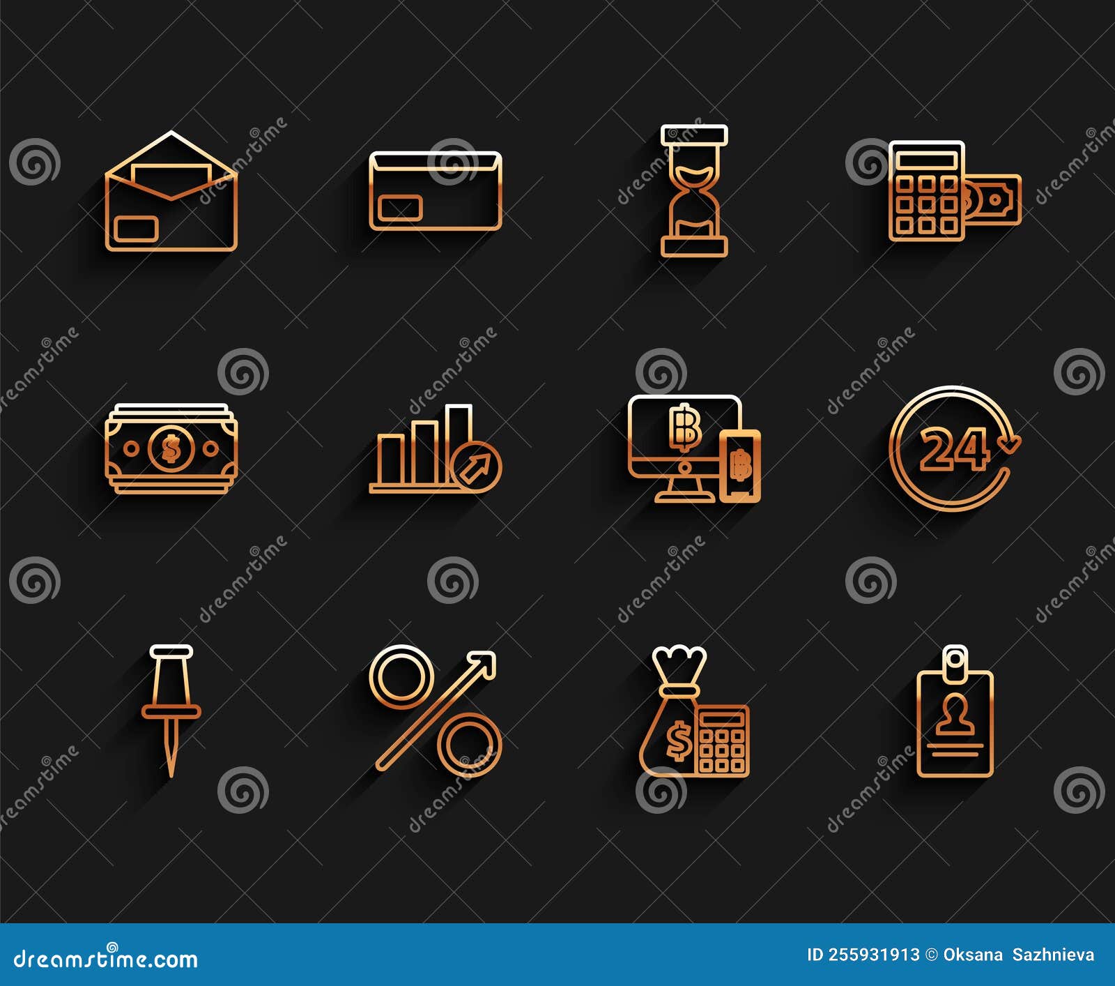 Badge Set Presentation Slide And Powerpoint Template Stock Photography ...