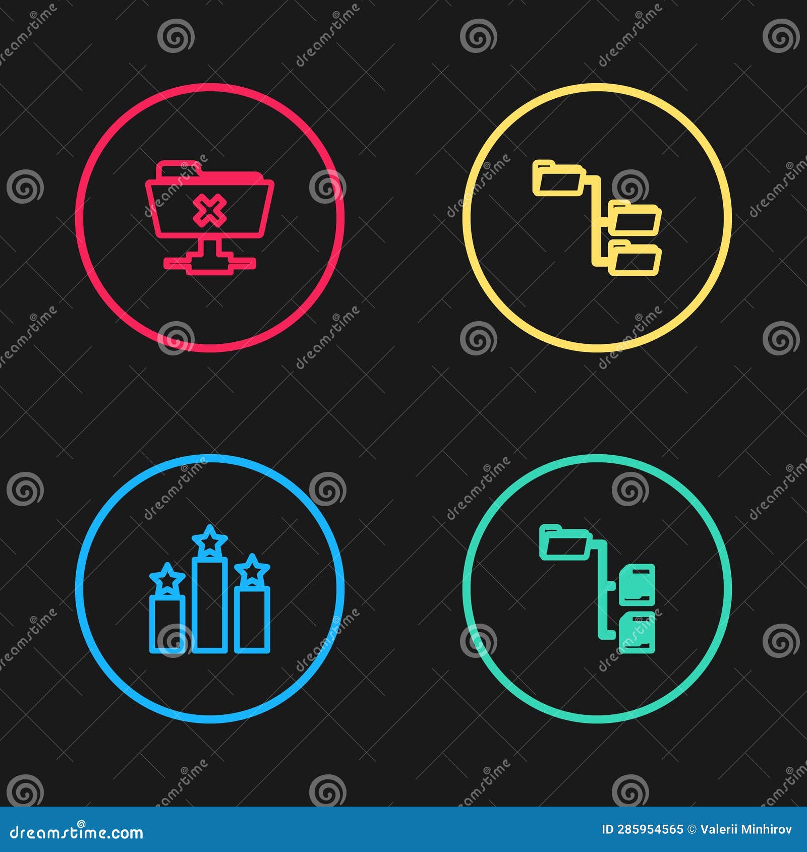 Line Ranking Star Icon Isolated On White Background. Star Rating System ...