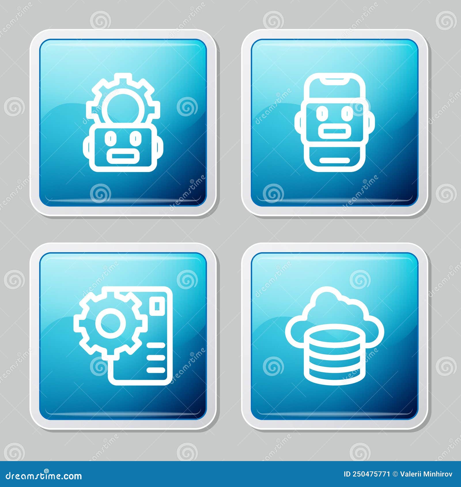 Set Line Robot Setting, Chat, Neural Network and Cloud Database Icon ... Set Line Robot Setting, Chat, Neural Network and Cloud Database Icon ...