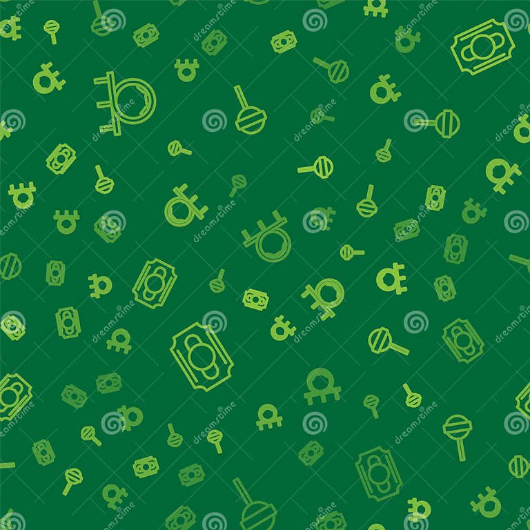 Set Line Roller Coaster, Circus Ticket and Lollipop on Seamless Pattern ...