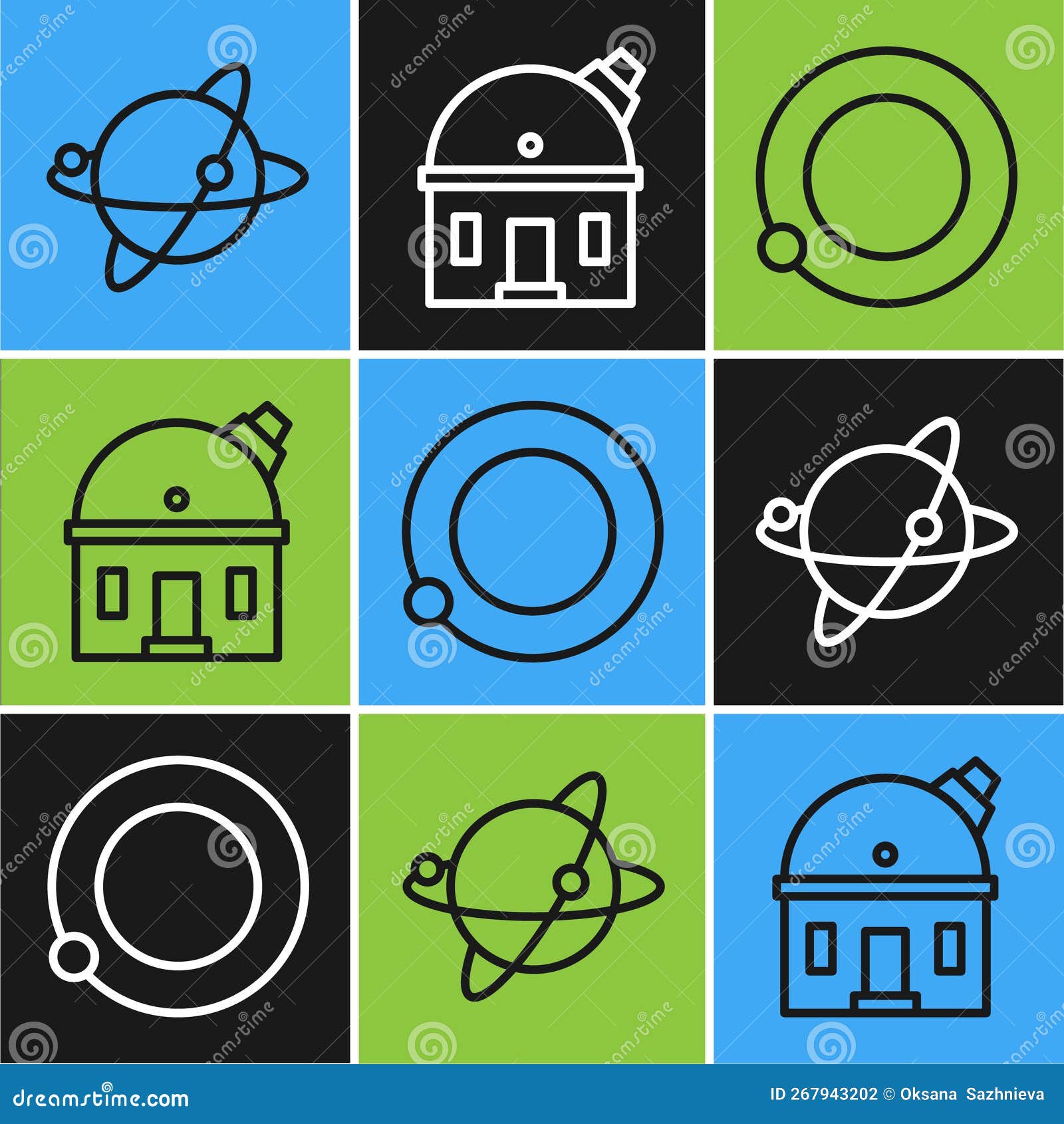 Set Line Satellites Orbiting The Planet Earth, Satellites Orbiting The ... Set Line Satellites Orbiting The Planet Earth, Satellites Orbiting The ...
