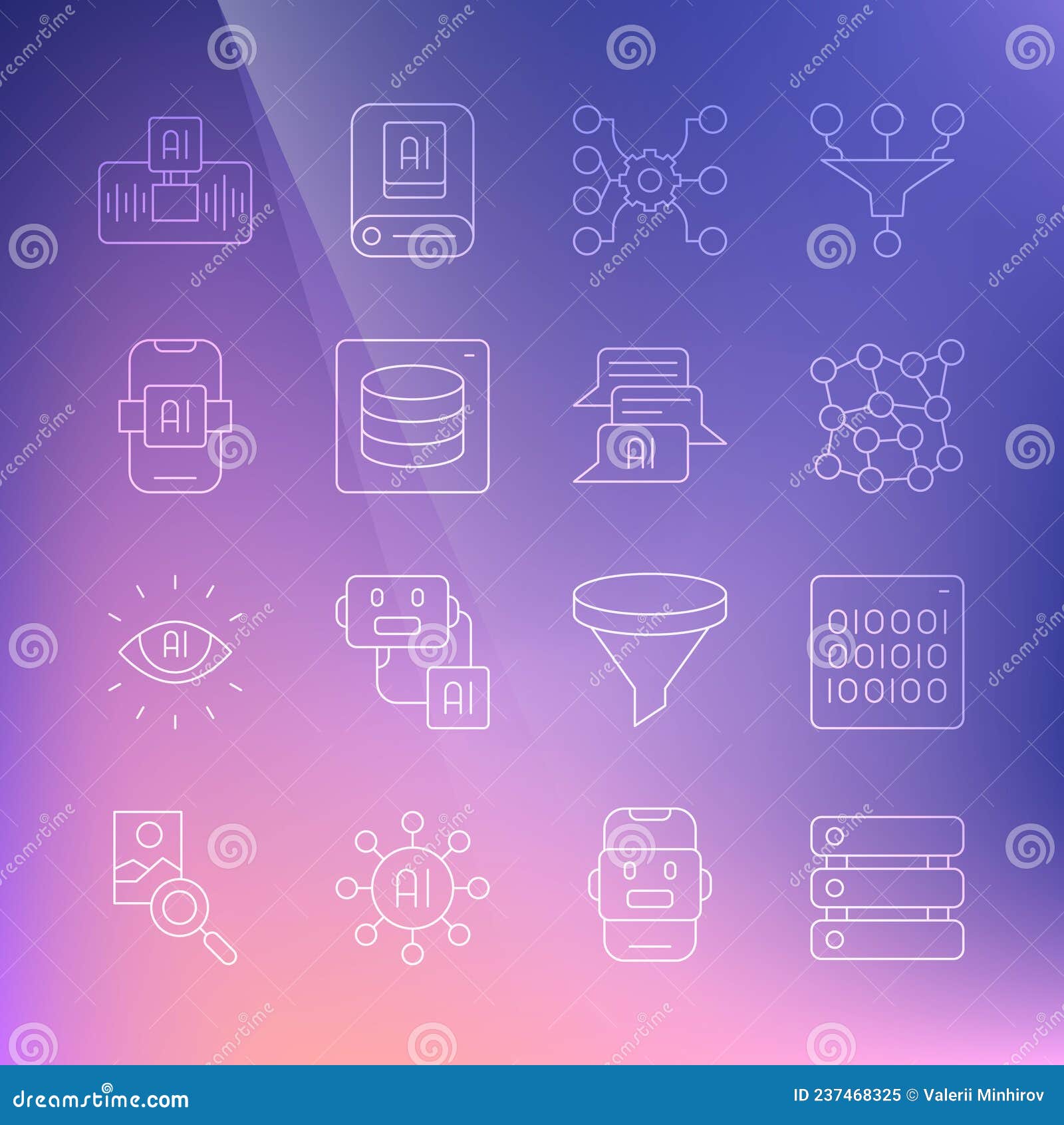 Set Line Server, Data, Binary Code, Neural Network, Artificial ... Set Line Server, Data, Binary Code, Neural Network, Artificial ...