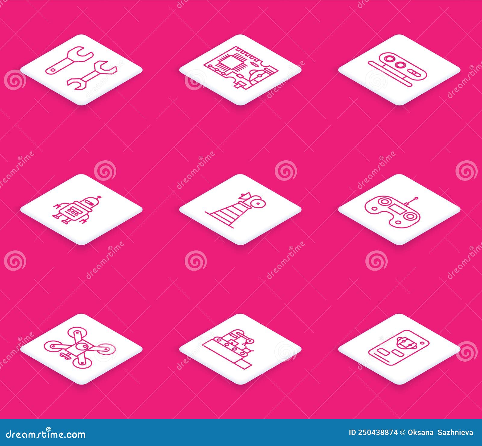 Set Line Spanner, Printed Circuit Board PCB, 3d Scanning System, Robot ...