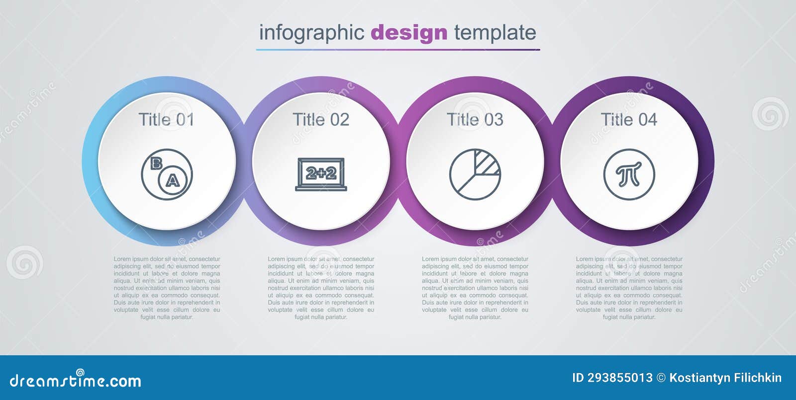Set Line Subsets, Math, a is Subset of B, Chalkboard, Pie Chart ...