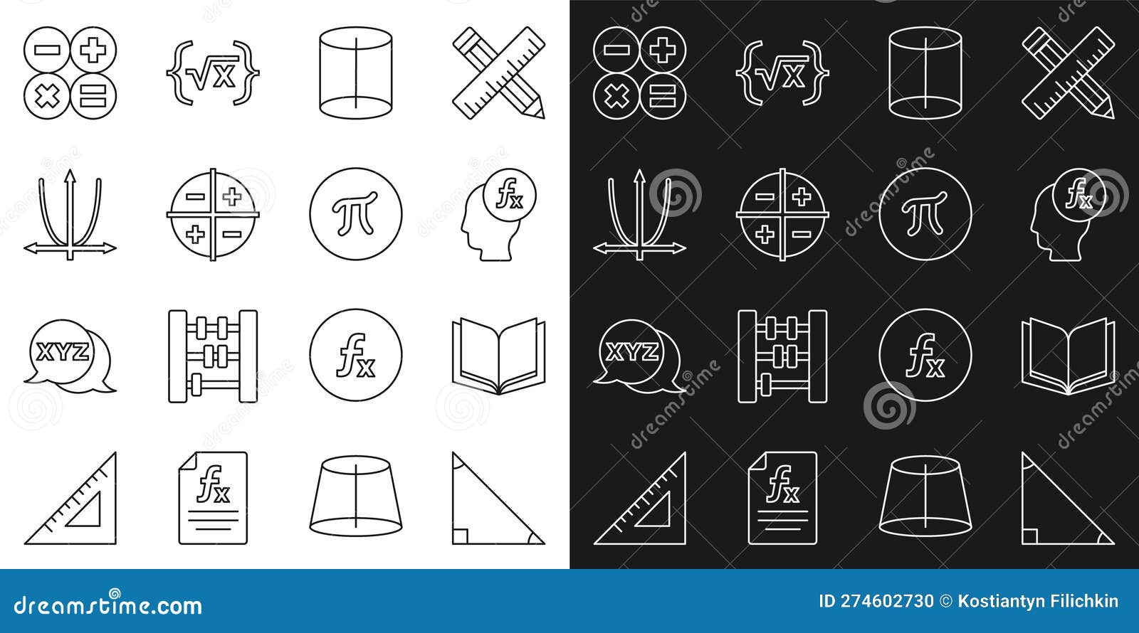 Set Line Triangle Math Open Book Function Mathematical Symbol
