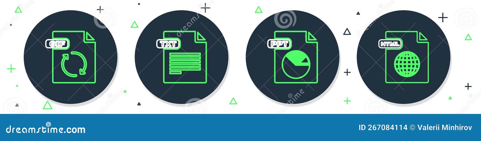 Set Line TXT File Document, PPT, GIF and HTML Icon. Vector Stock Vector ... Set Line TXT File Document, PPT, GIF and HTML Icon. Vector Stock Vector ...