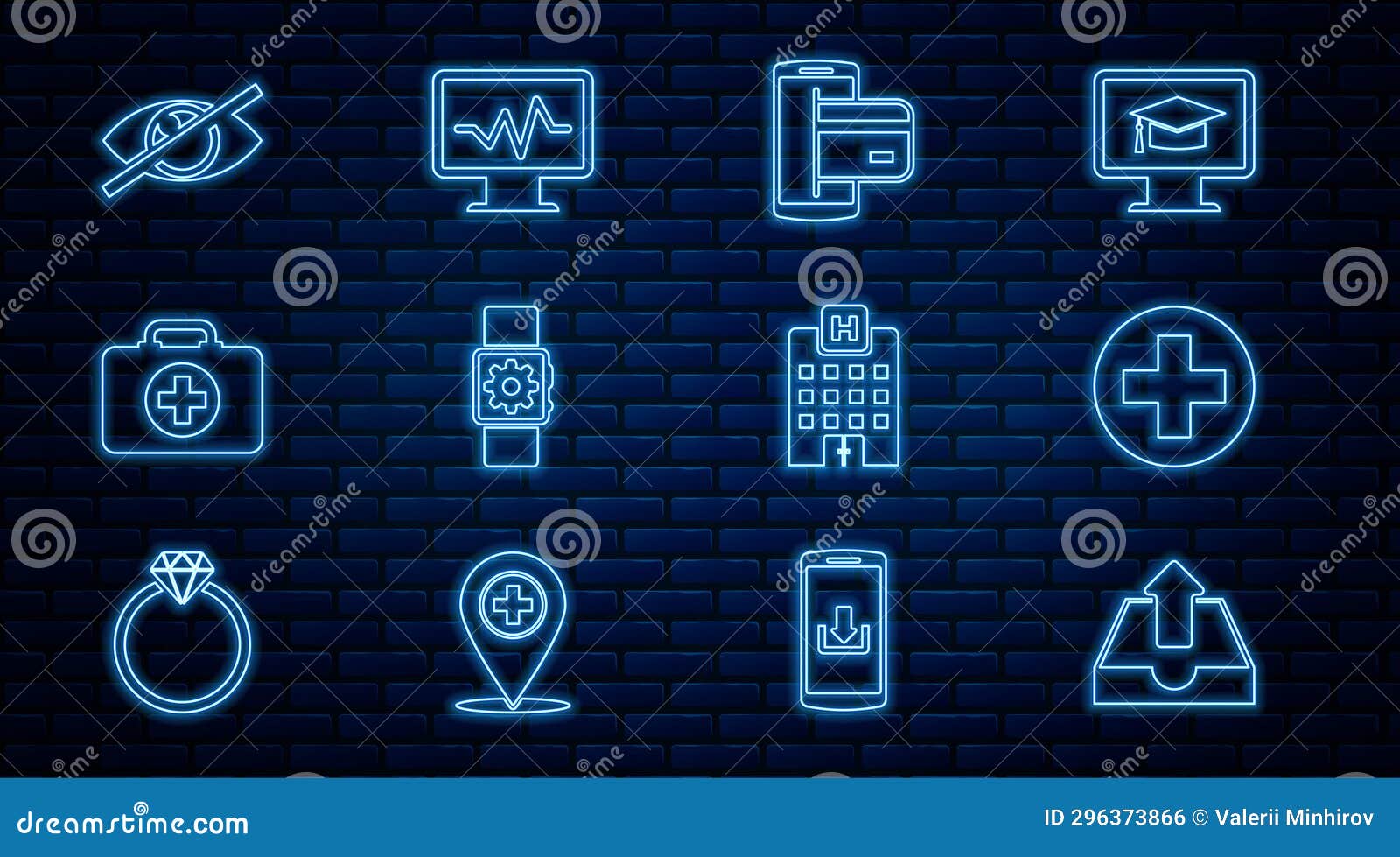 Set Line Upload Inbox, Medical Cross Circle, NFC Payment, Smartwatch ... Set Line Upload Inbox, Medical Cross Circle, NFC Payment, Smartwatch ...