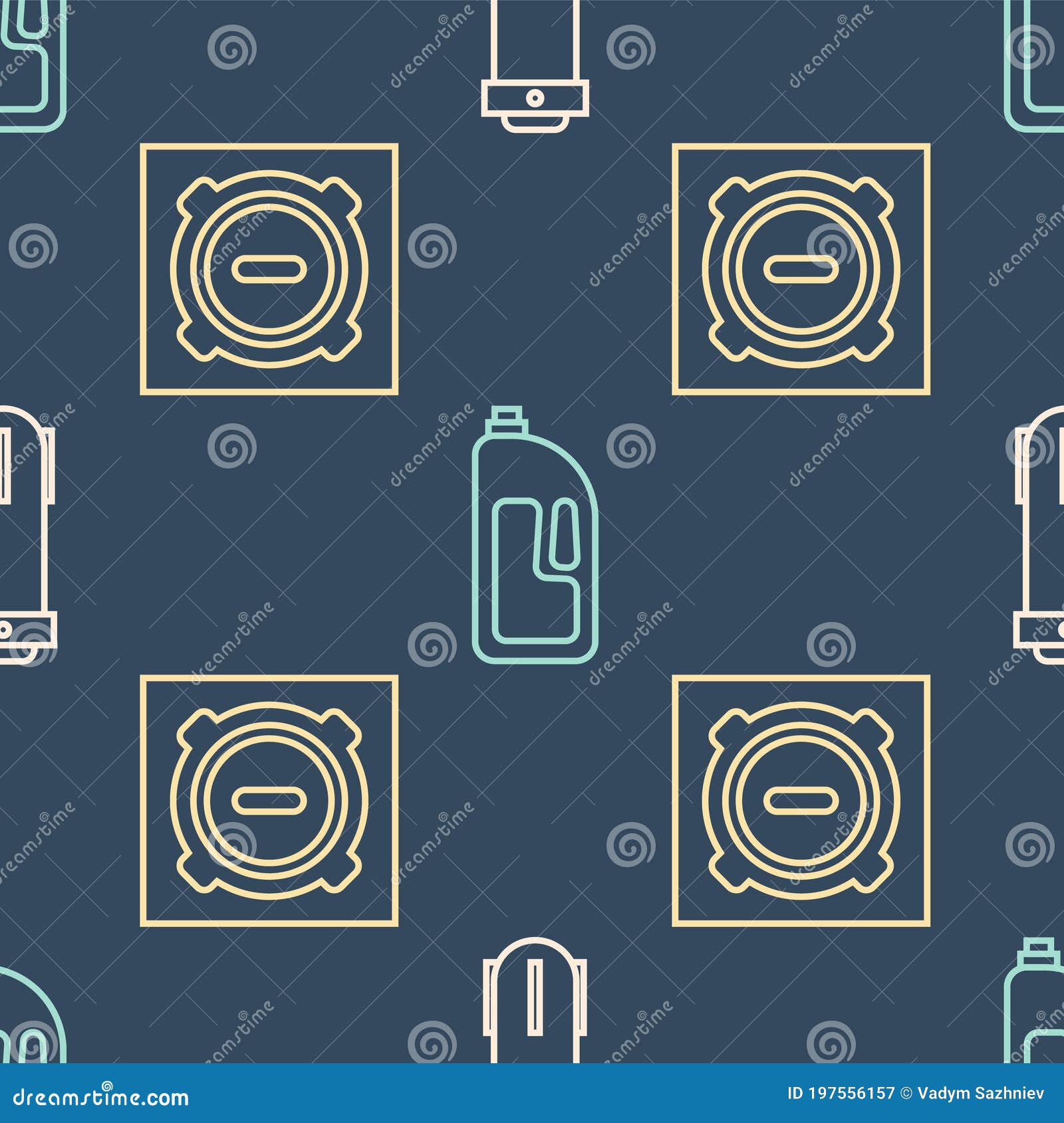 Set Line Water Filter, Manhole Sewer Cover and Container with Drain ...