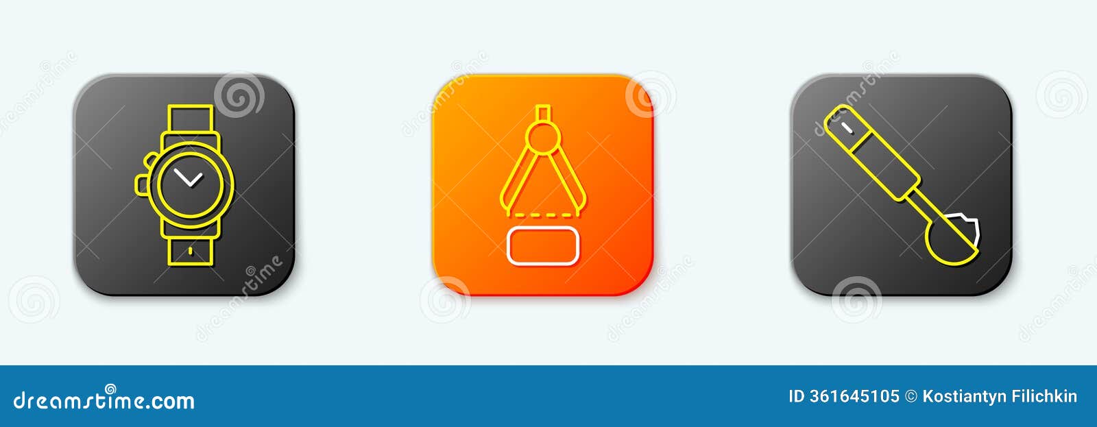 Watch. Drawing Tutorial. Cartoon Vector | CartoonDealer.com #68311037