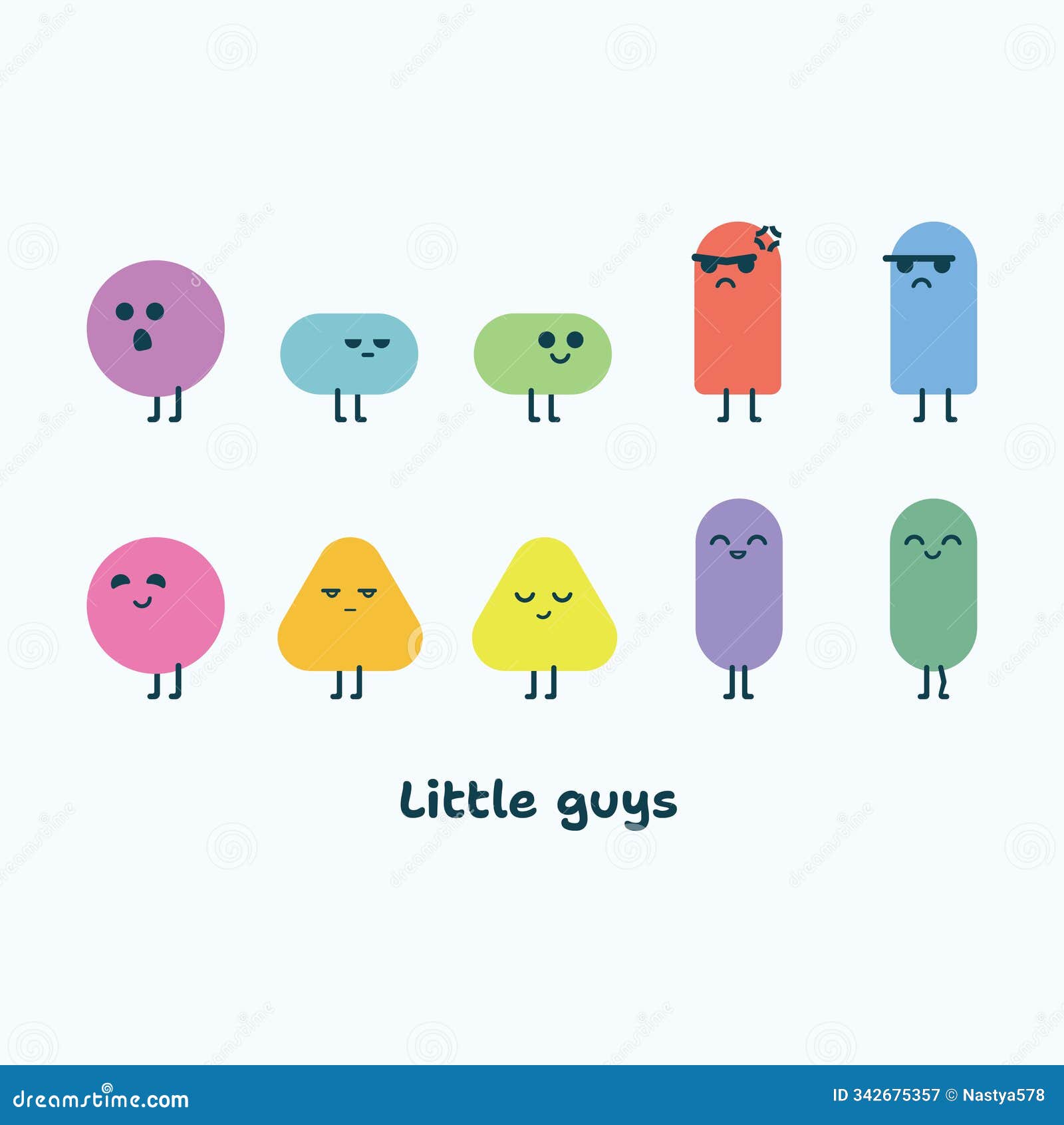 Funny Guys Cartoon Illustration | CartoonDealer.com #14201749