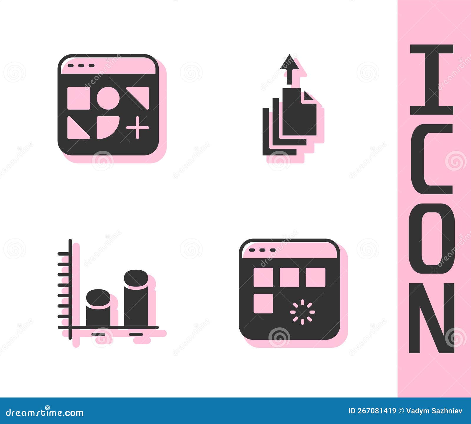 Set Loading Data Window, Different Files, Data Analysis and Export Icon ... Set Loading Data Window, Different Files, Data Analysis and Export Icon ...