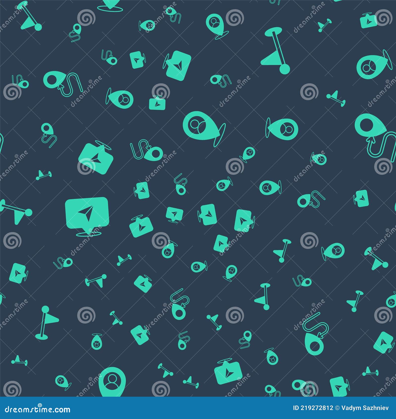 Set Location with Person, Marker, Infographic of City Map Navigation ...