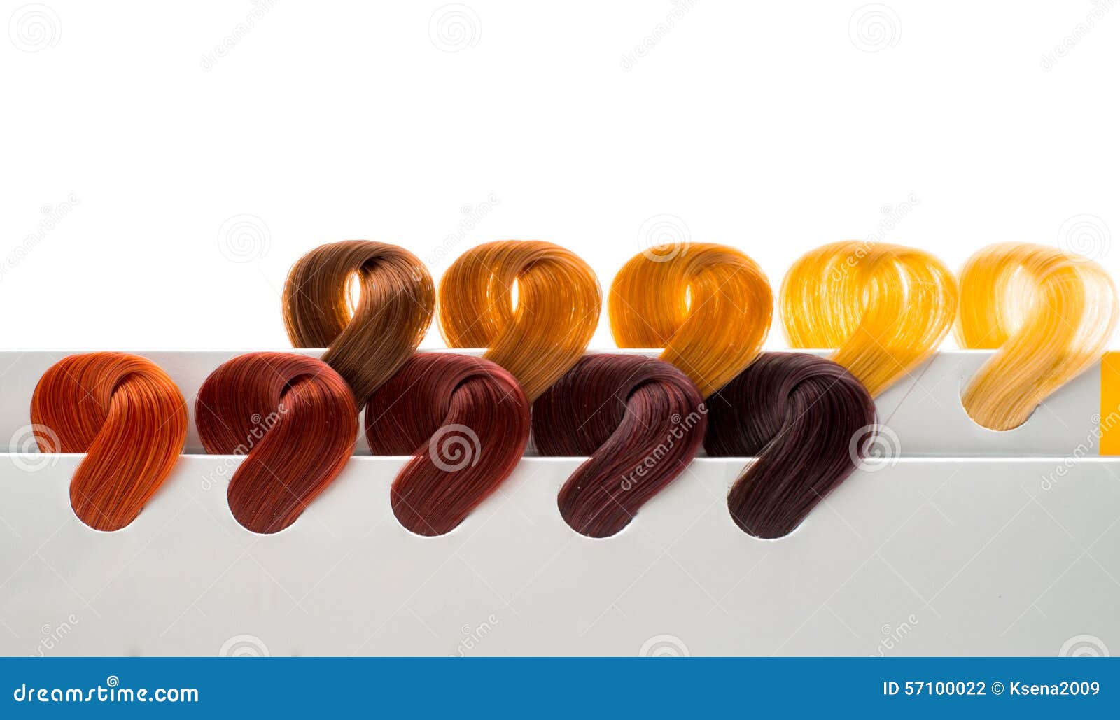 Set of locks of hair stock photo. Image of health, fashion - 57100022