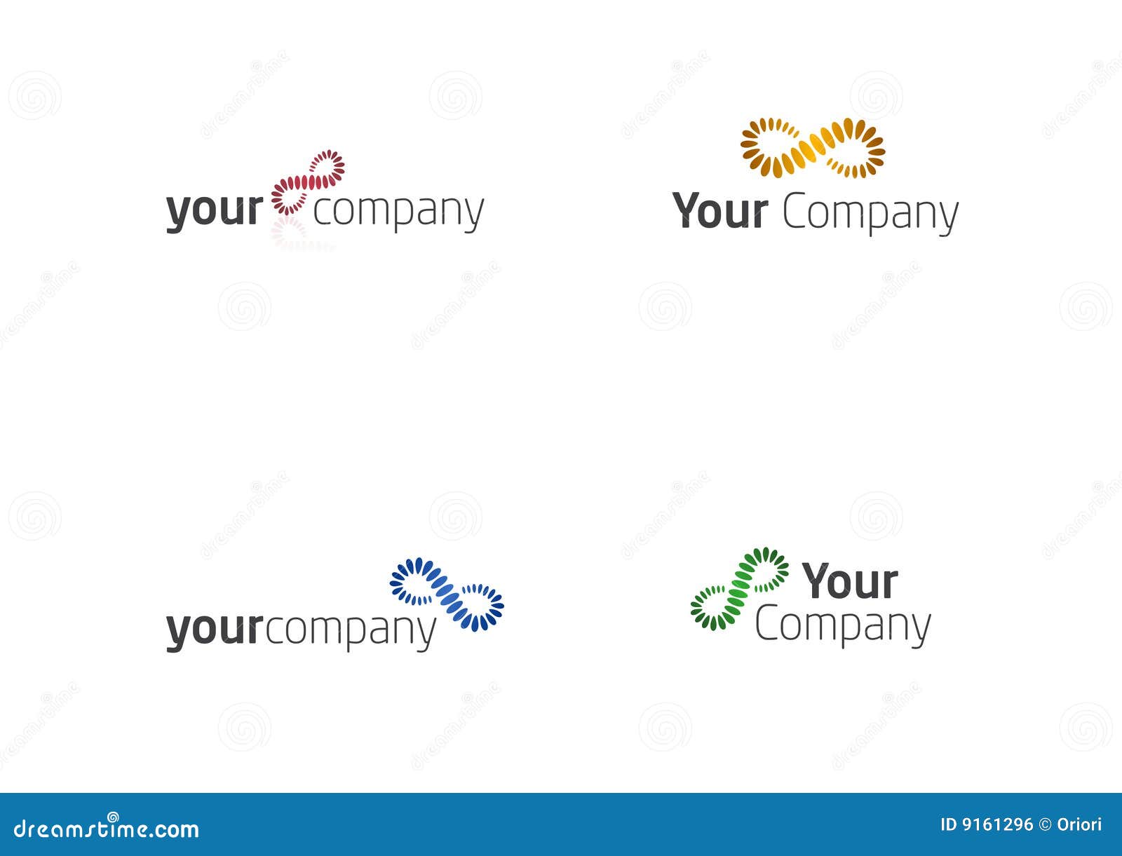 Set logo stock vector. Illustration of identity, colors - 9161296