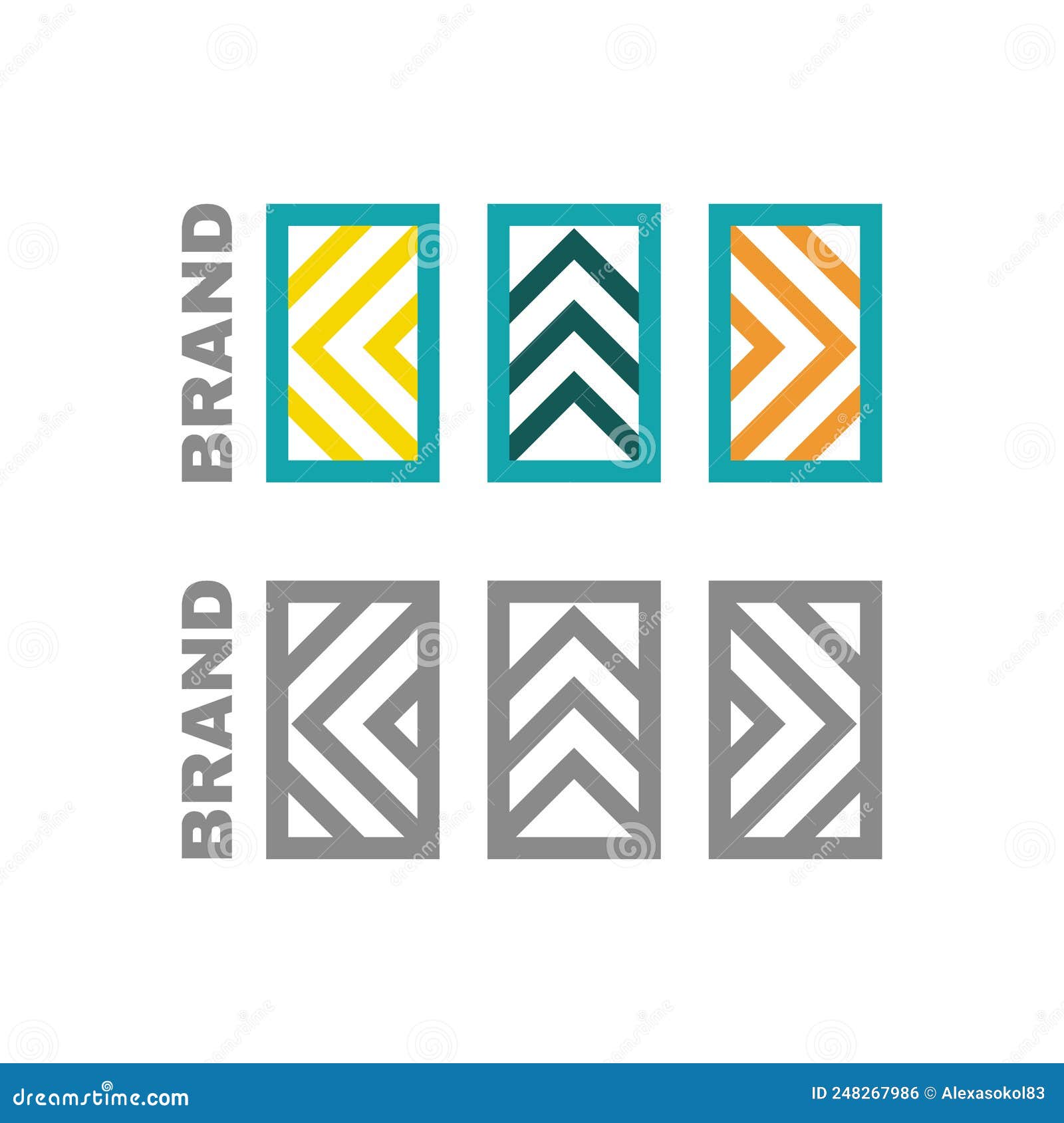 Set of Logo. Vector Iilustration Stock Vector - Illustration of ...