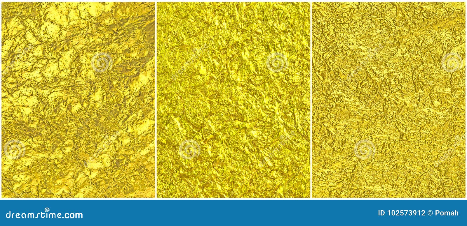 Set Luxury Leaf Gold Foil Metal Texture. Stock Photo - Image of heavy ...