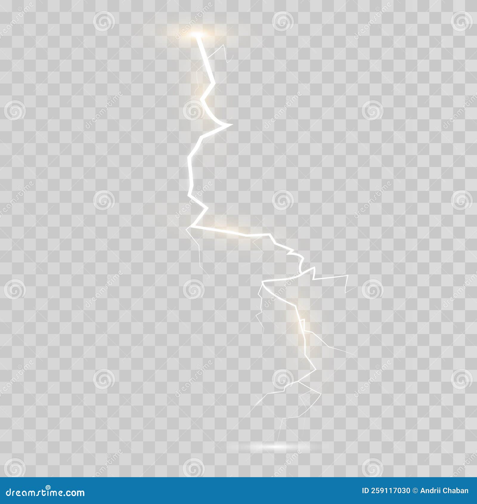 Set Of Magic Lightning Icon Vector Illustration | CartoonDealer.com ...