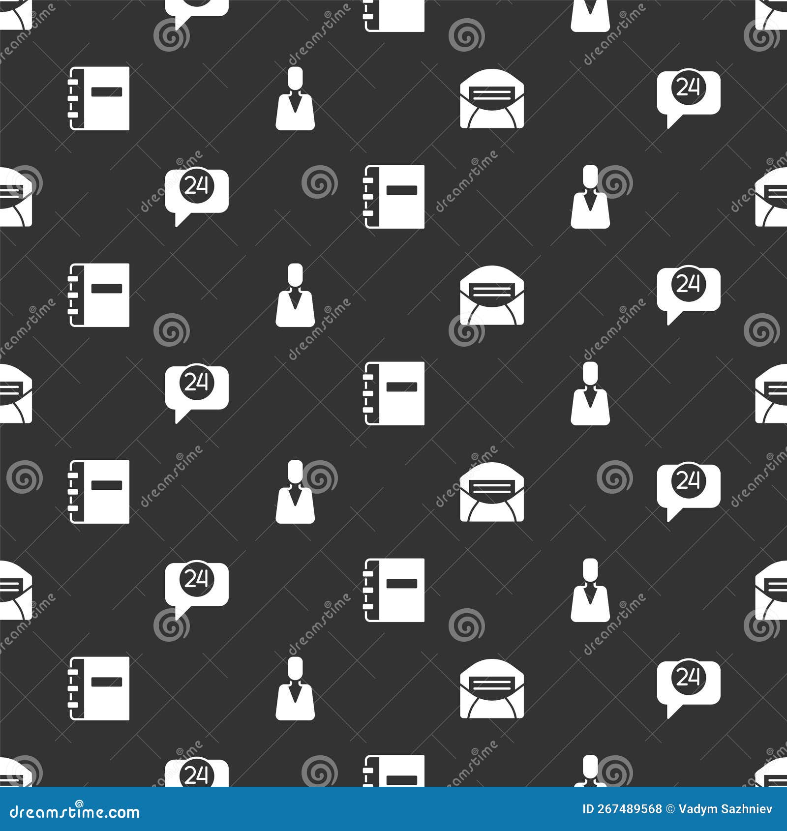 Set Mail and E-mail, Telephone 24 Hours Support, Notebook and Employee ...