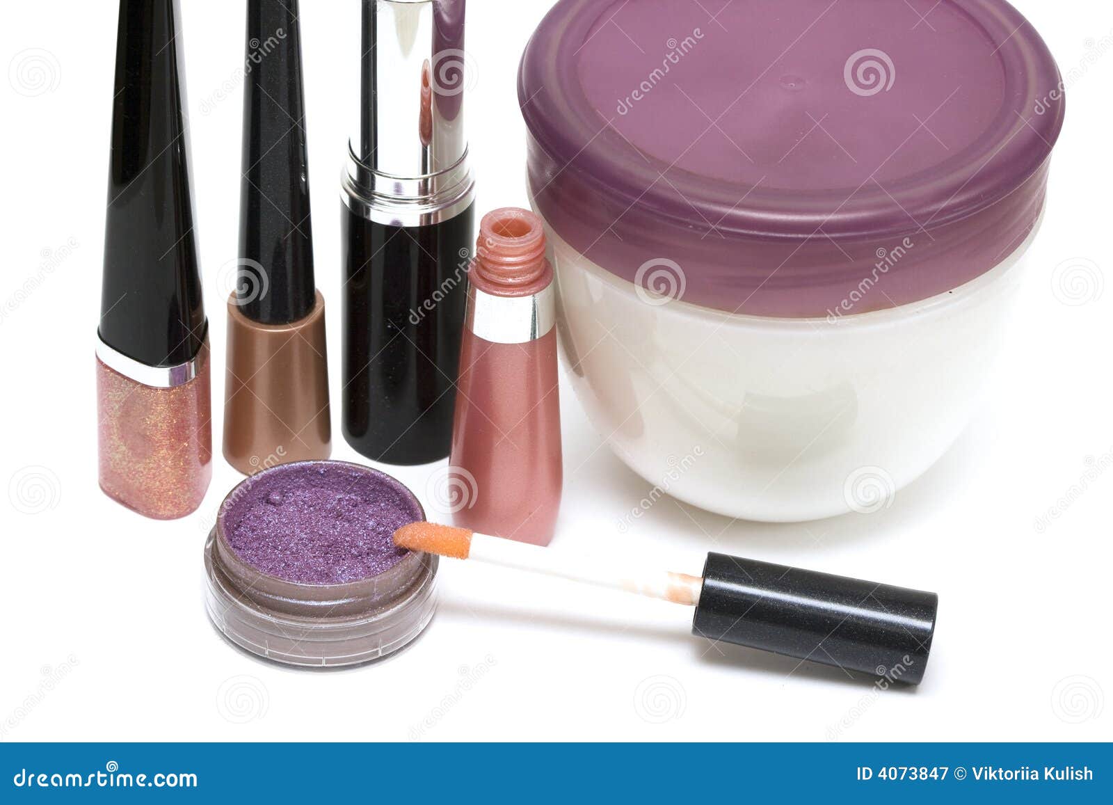 Set for make-up stock image. Image of makeover, lady, health - 4073847