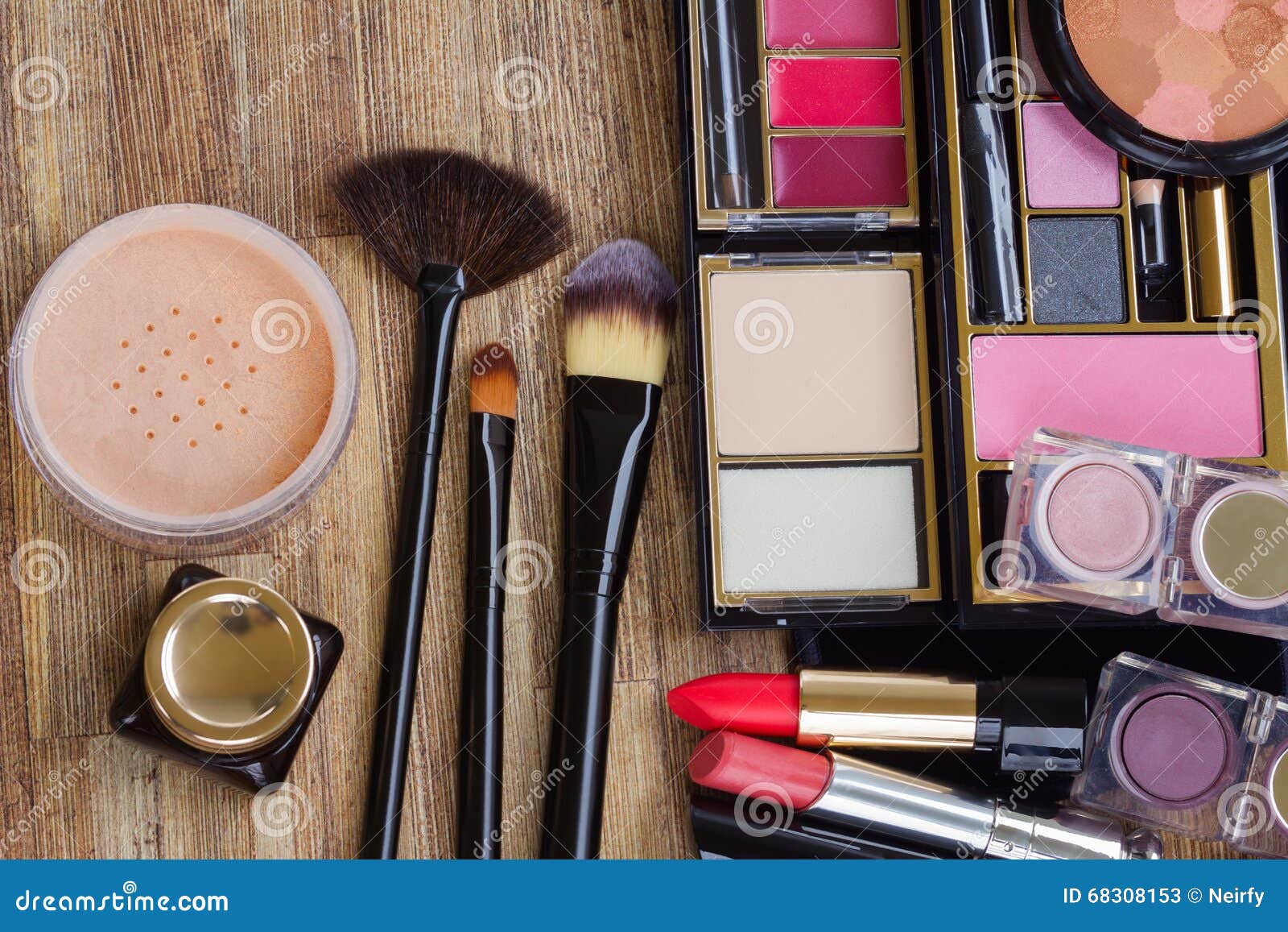 Set of make up stock image. Image of close, professional - 68308153