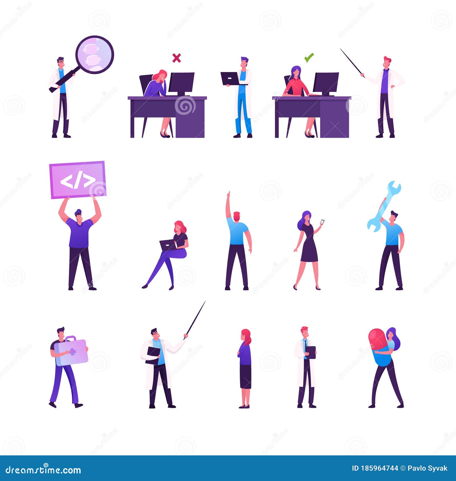 Wrong And Correct Plank Position. Right And Wrong Execution Technique ...