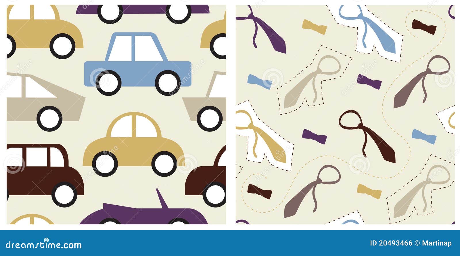 Set of Male Seamless Patterns Stock Vector - Illustration of pattern ...