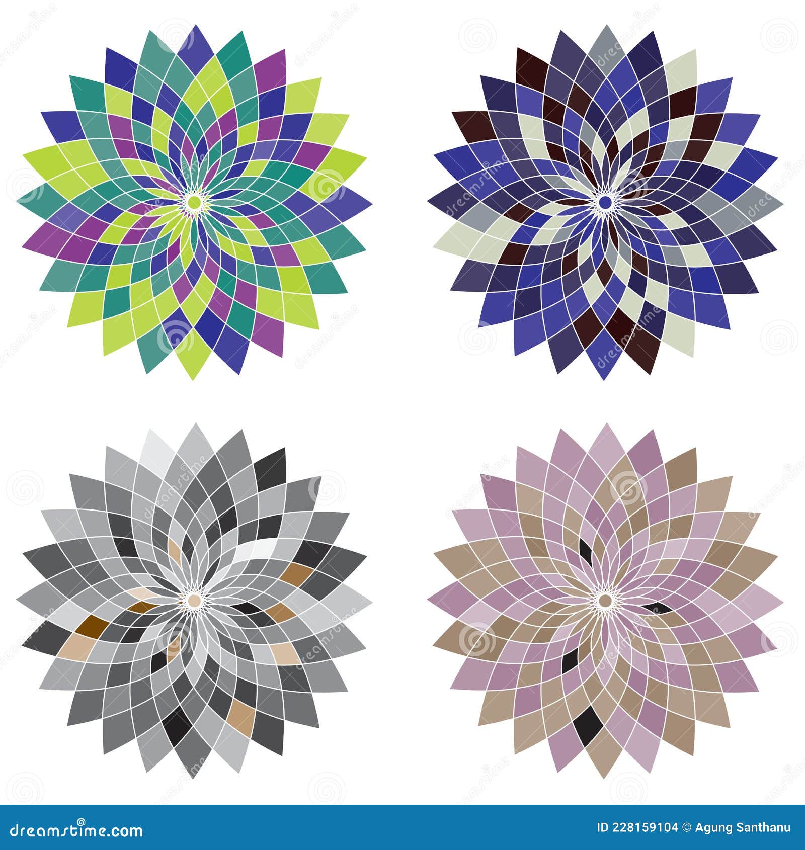 Prismatic 3D Abstract Shapes Stock Image | CartoonDealer.com #355041295