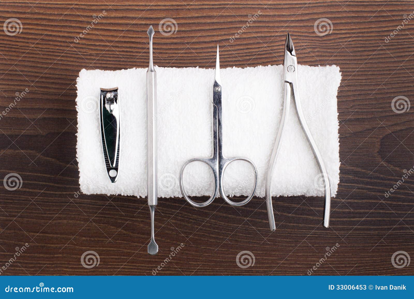 Set of Manicure Instruments Stock Image - Image of modern, table: 33006453