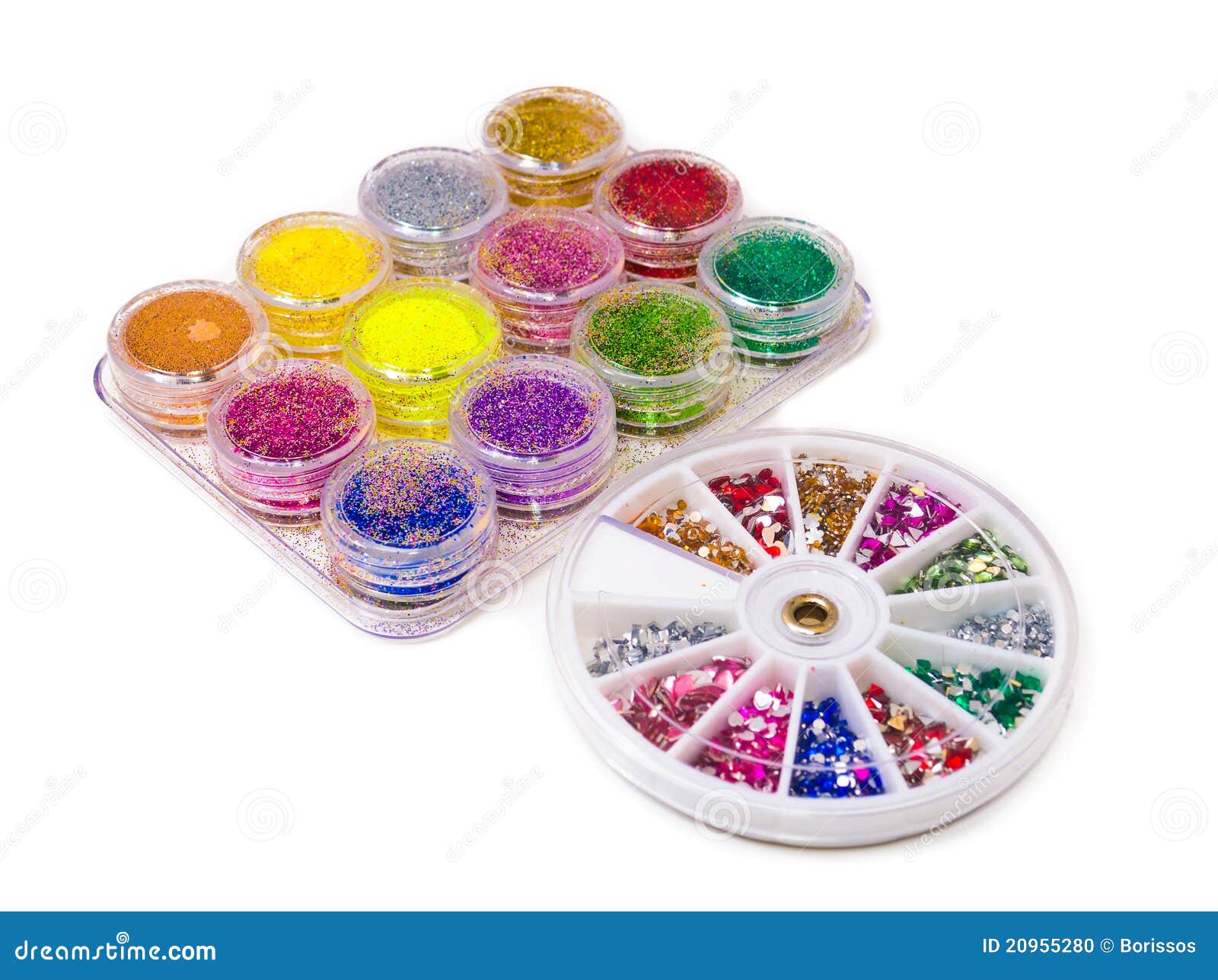 Set for the Manufacture of Nails Stock Photo - Image of beauty ...