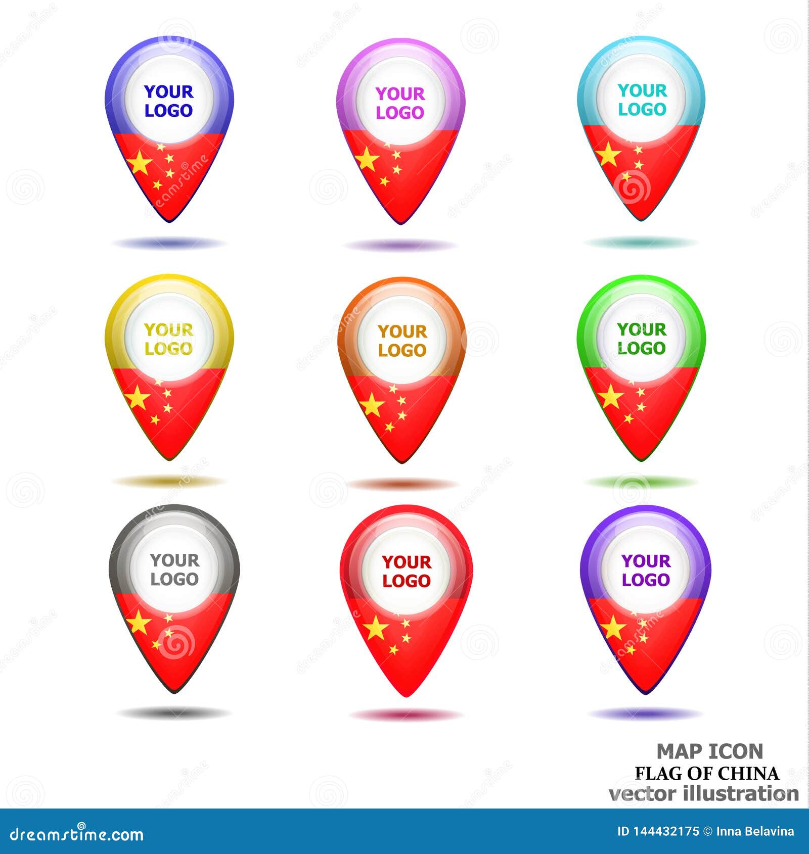 China Location On World Map - Transparent Background Cartoon Vector ...