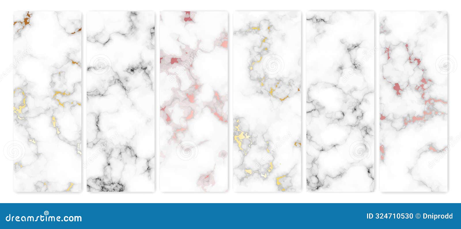 Set Of Marble Texture Backgrounds Vector Illustration | CartoonDealer ...