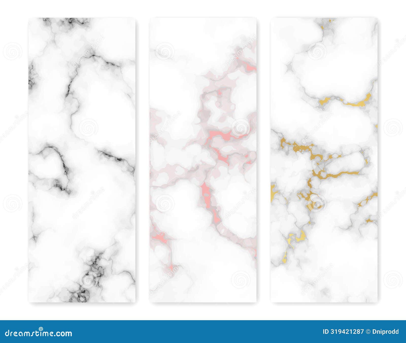 Set Of Marble Texture Backgrounds Vector Illustration | CartoonDealer ...
