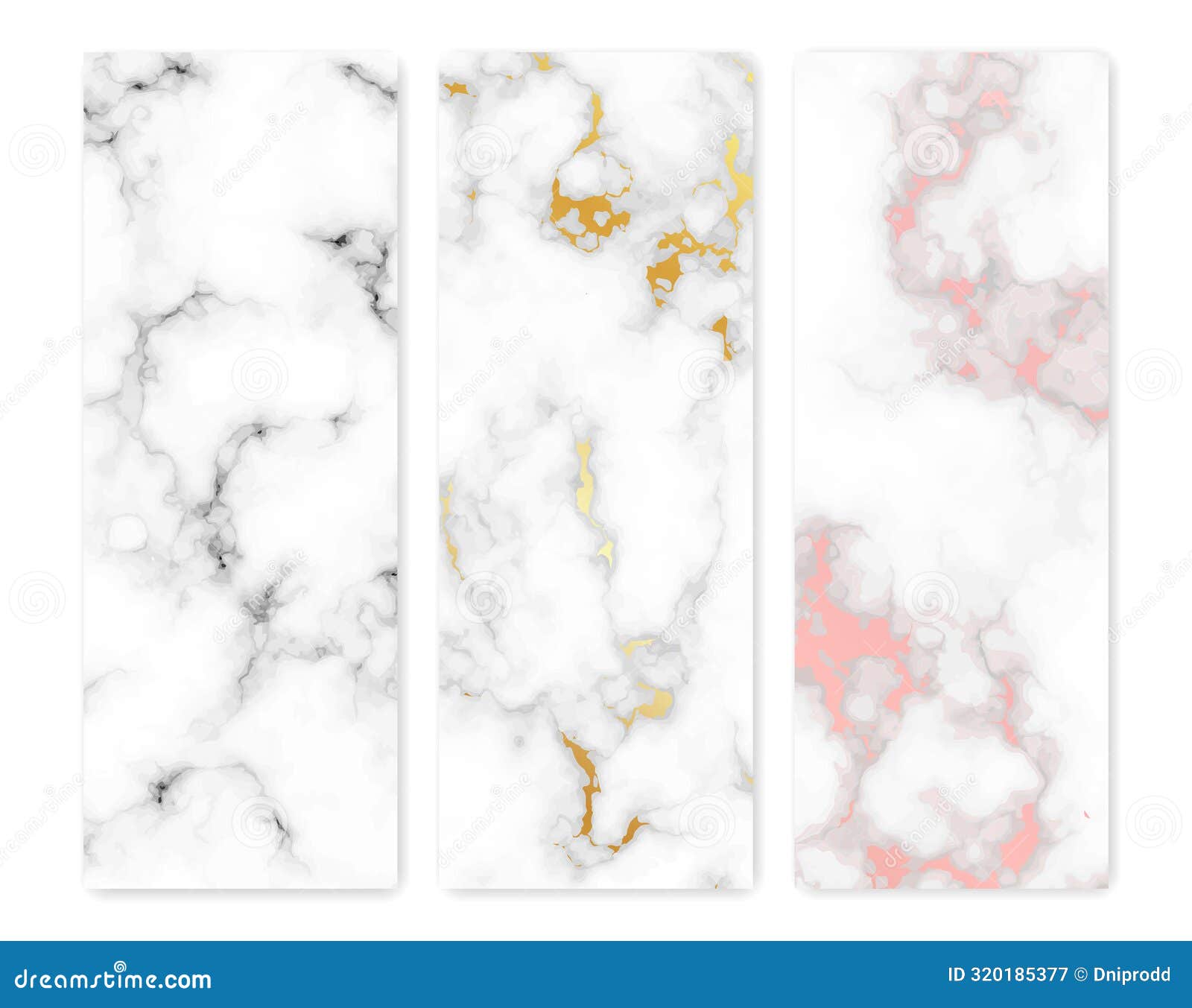 Set Of Marble Texture Backgrounds Vector Illustration | CartoonDealer ...