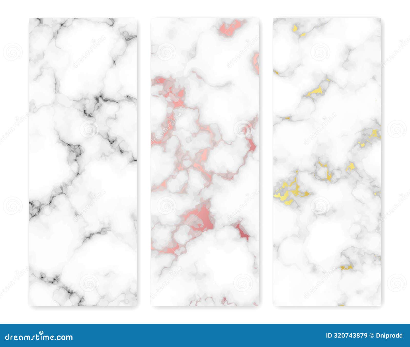 Set Of Marble Texture Backgrounds Vector Illustration | CartoonDealer ...
