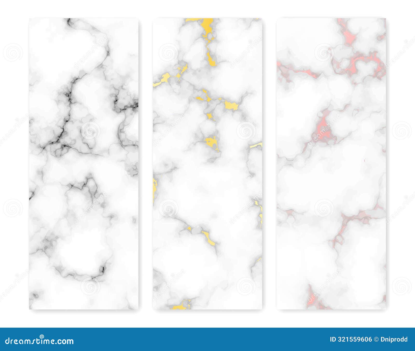 Set Of Marble Texture Backgrounds Vector Illustration | CartoonDealer ...